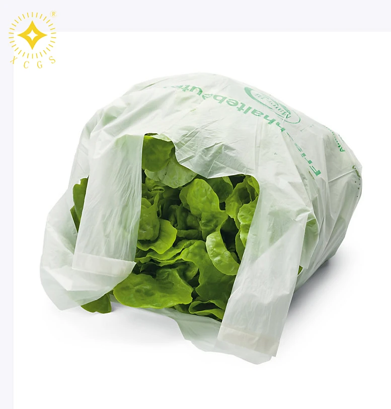Custom Printed Biodegradable Starch Based Bag Supermarket Sando Bag ...