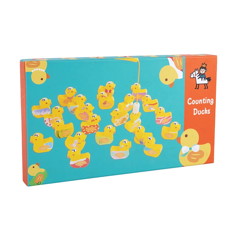 Montessori Counting Duck Math Games Learning Toys For The Enlightenment ...