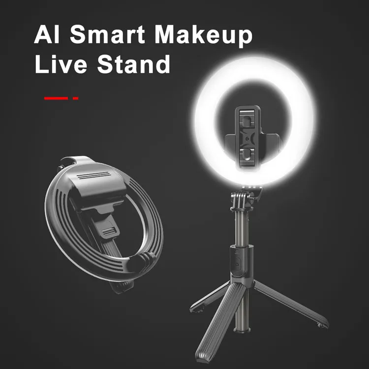 Eseekgo 5inch Led Ring Light With Tripod Mini Table Lamp Ring Light ...