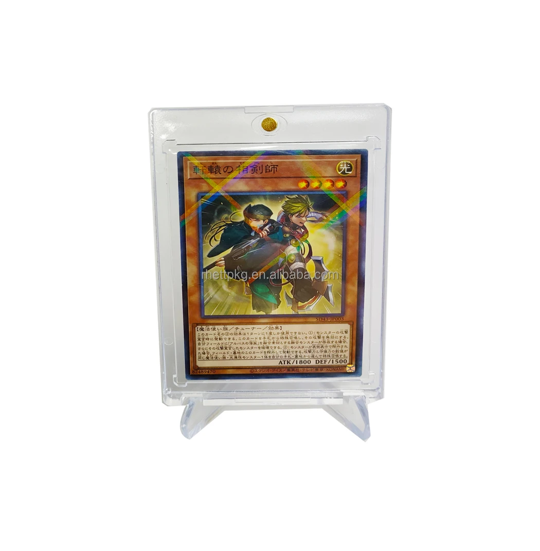 High Quality 35pt One Touch Magnetic Card Holder Uv Protection ...