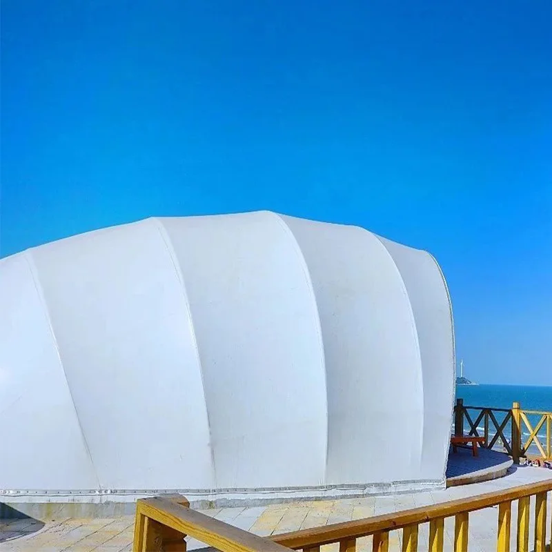Outdoor Luxury Shell Shape Camping Glamping Hotel Resort Tent