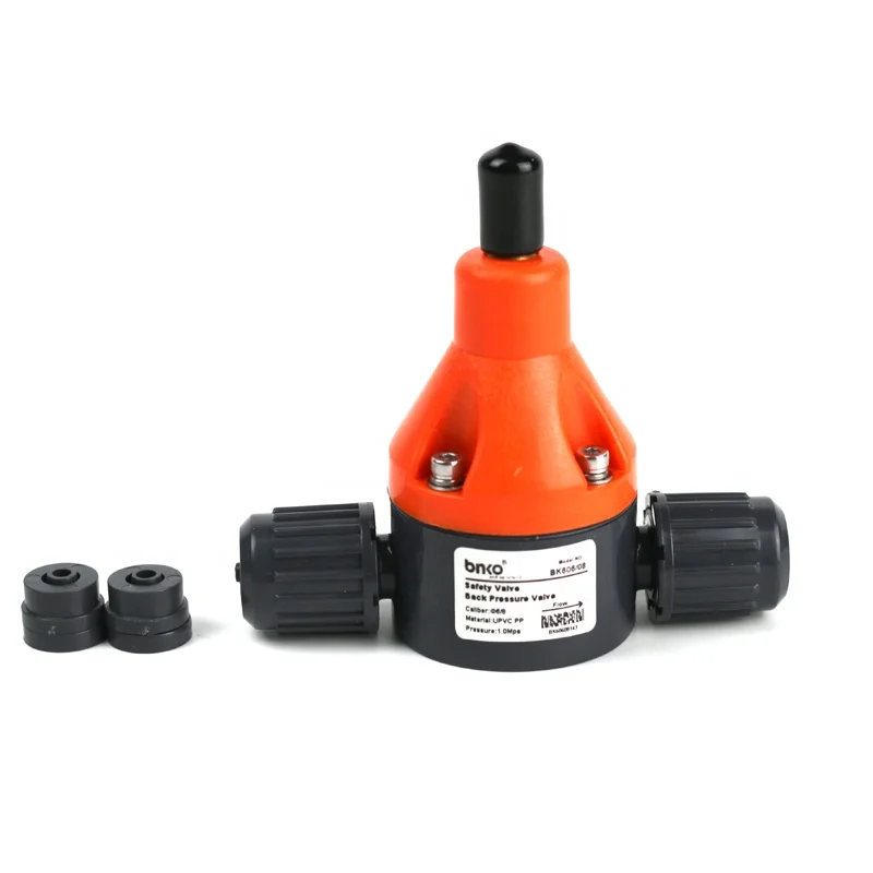 DN15-65 Hose Back Pressure Safety Relief Valve for Dosing Pumps ...
