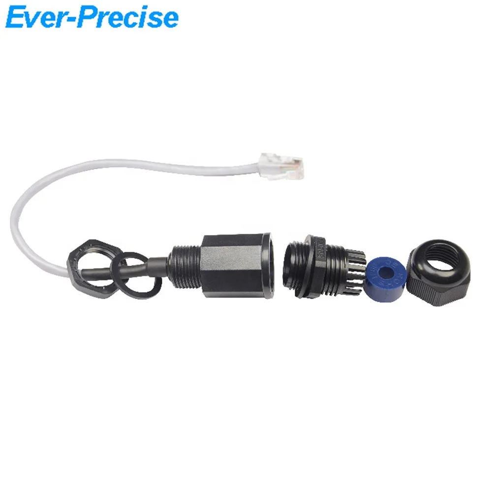 Conector Ethernet M22 Rj45 Gland,Resistente Al Agua,Con Cable De Cola ...