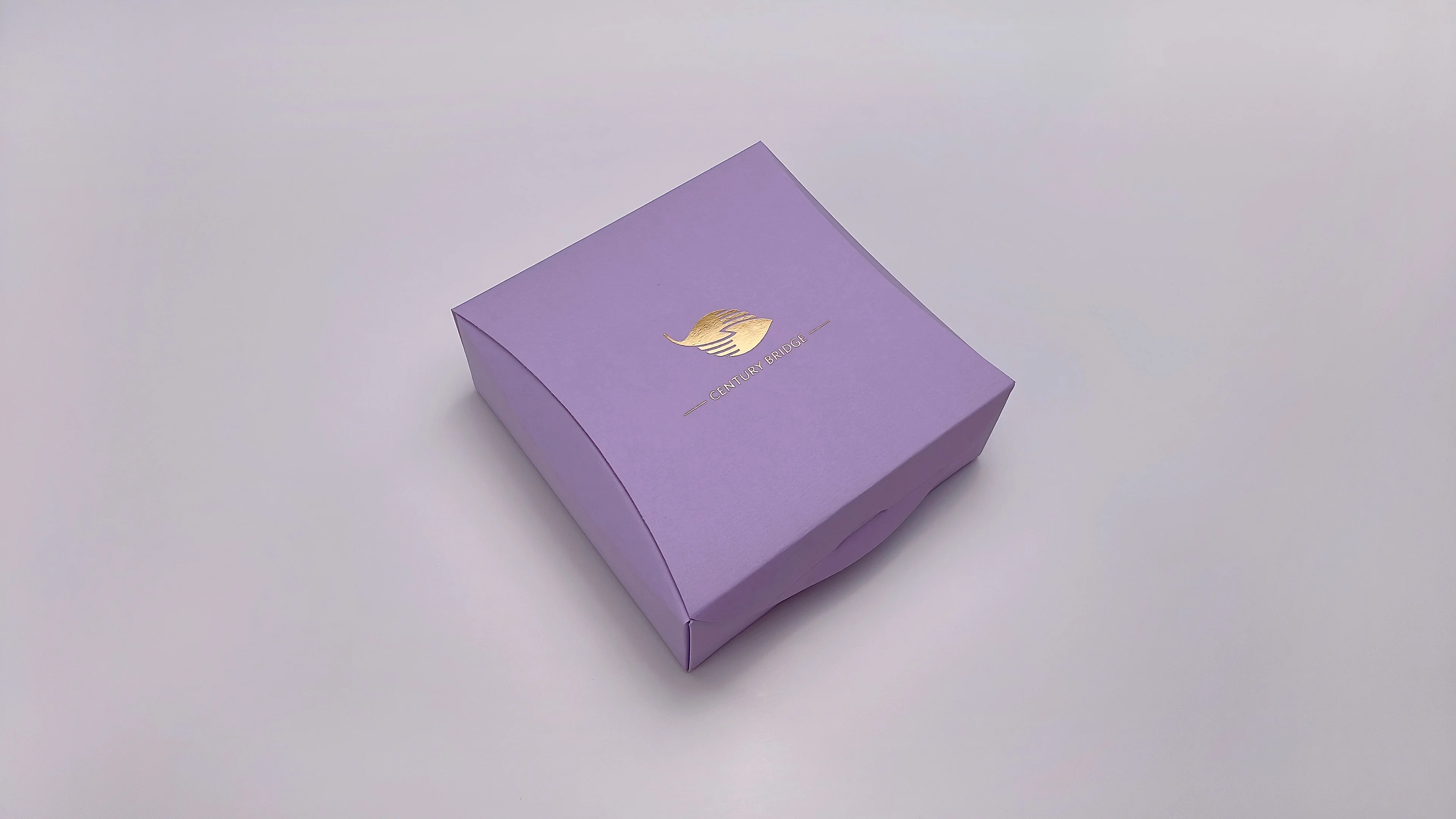 Large Square Folding Self-Buckling Bio-Degradable Box with Embossing ...