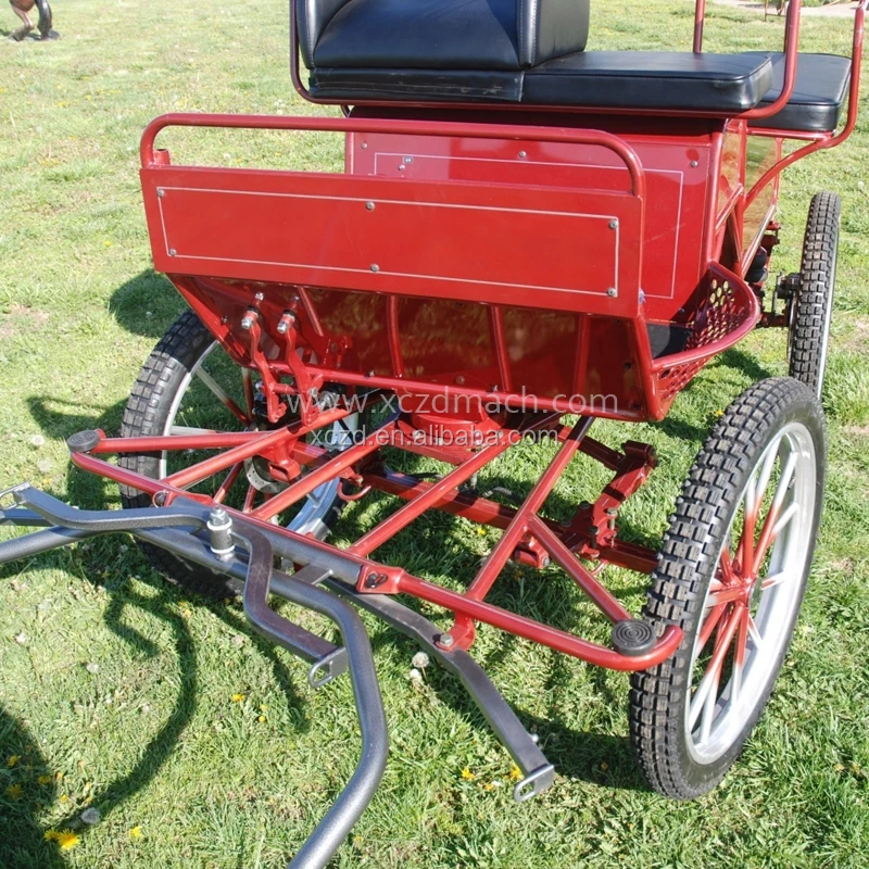 High Quality Vintage Pony Horse Carriage - 4 Wheels Mini Cart