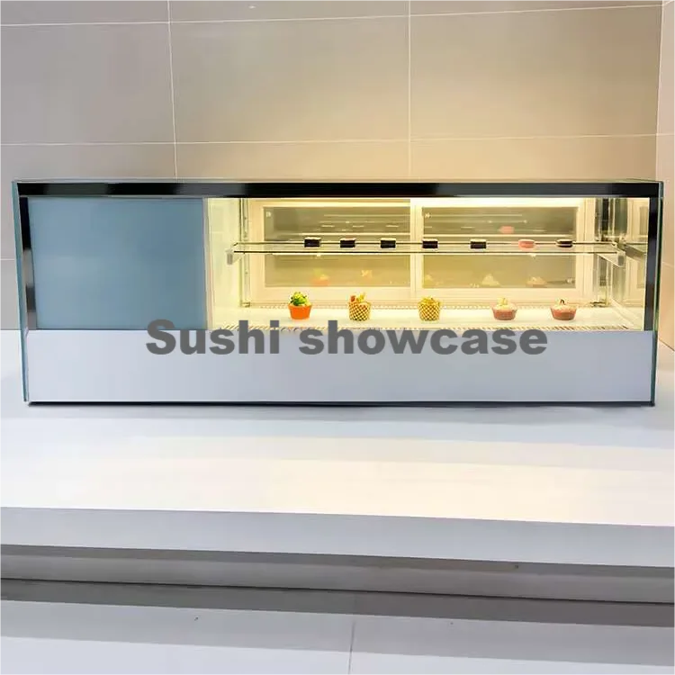 2024 Commercial Stainless Steel Counter Top Single Layer Sushi ...