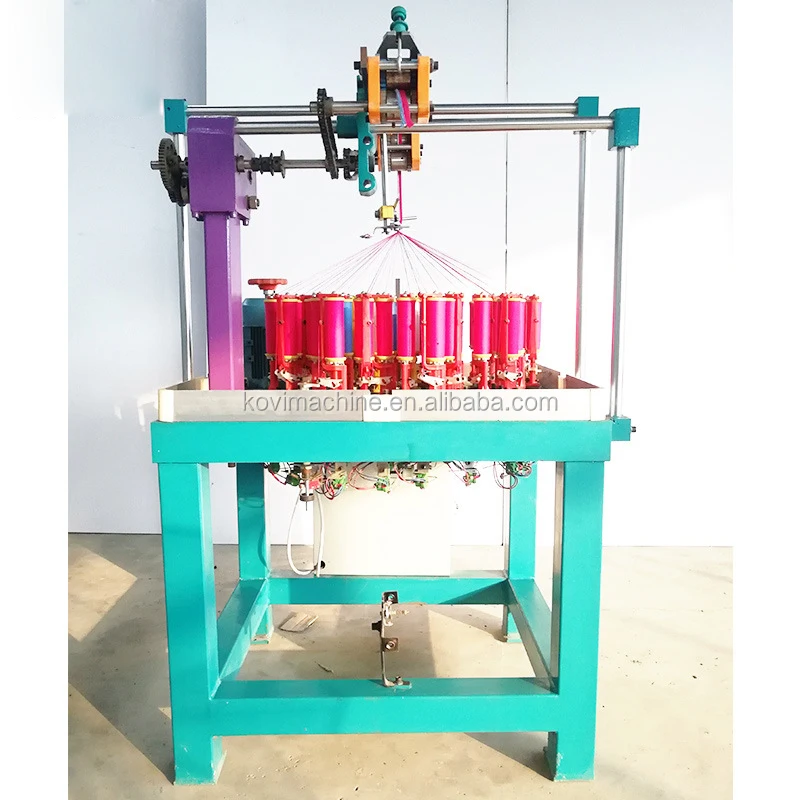 Computerized Paracord Lace Braiding Machine 32 Spindles Wool Knitting ...