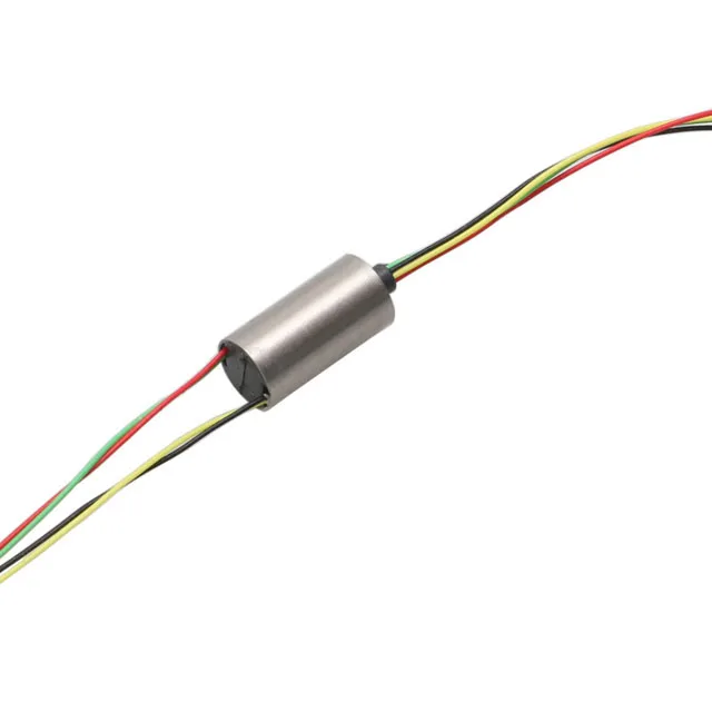 Metal Outer Shell Micro Mini Conductive Slipring Dia.6mm Length 11.8mm ...
