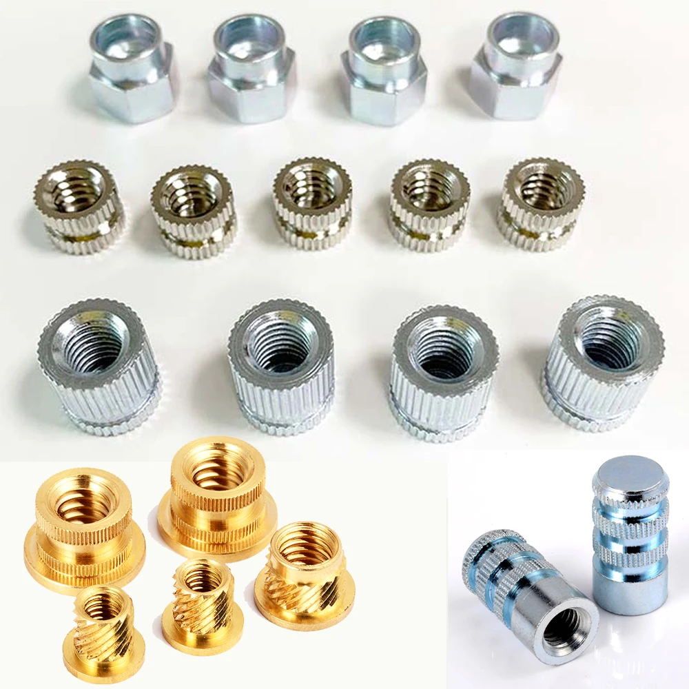 M2 to M8 Brass Insert Nuts - Durable & Versatile Solutions