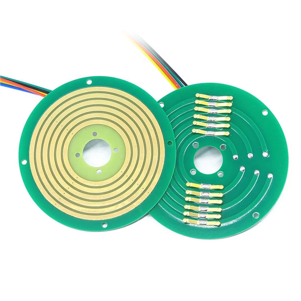Taidacent PCB Pancake Slip Ring - Rotary Joint Electrical Connector