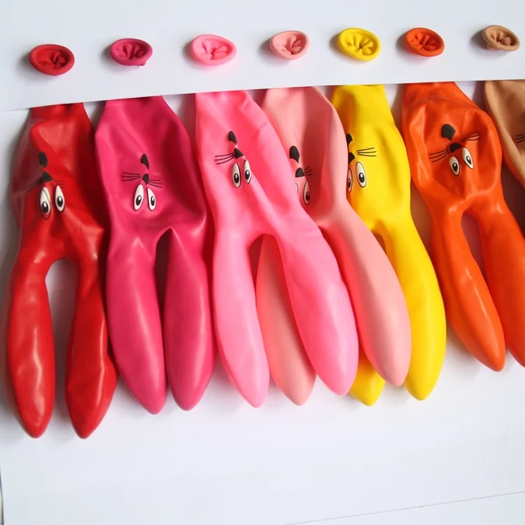 Special Carton Bunny Rabbit Shaped Latex Balloons Philippines