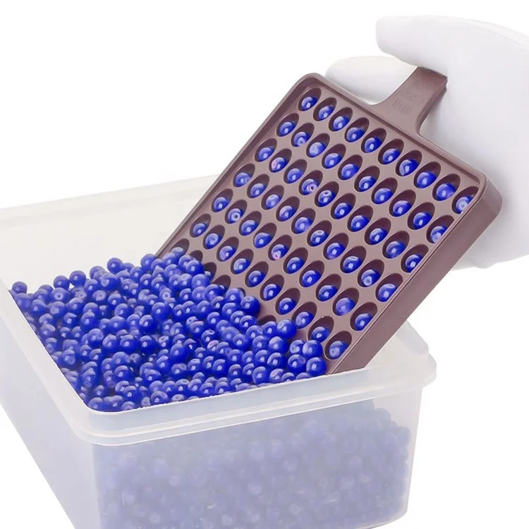 Round Jewelry Bead Counting Board Plastic Bead Counter For Gemstone ...