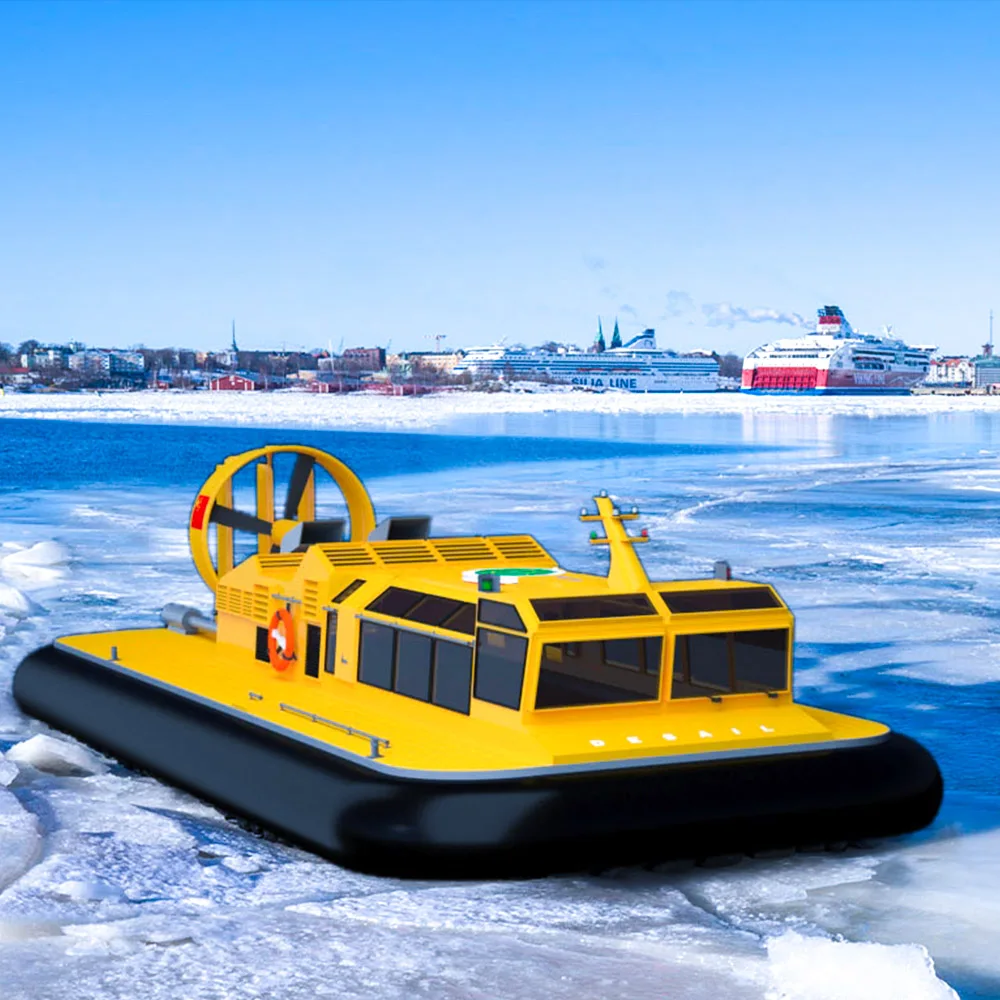 HOVERDSH1500A Hovercraft: Inflatable Cruiser & Motorized Vessel for ...