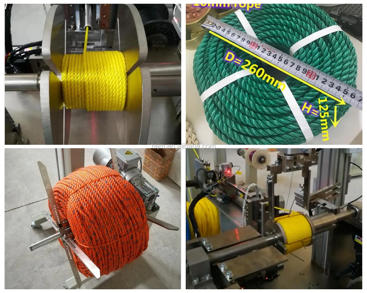 Auto Rope Winder Machine/coiler Rope Winding Machine - Buy Auto Rope ...