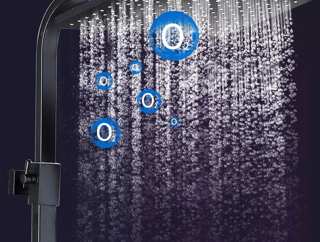 Smart Stainless Steel Digital Display Bathroom Shower Mixer Set Modern ...