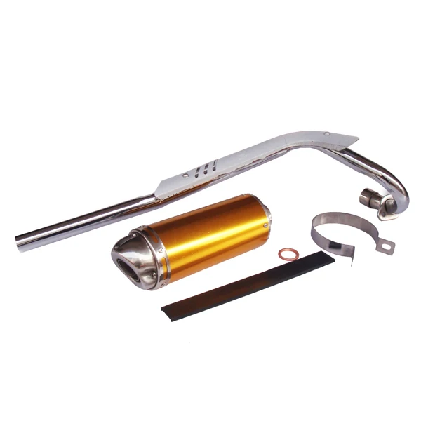 Modified Inlet Slip On Muffler Silencer Tail Pipe Muffler For Kawasaki ...
