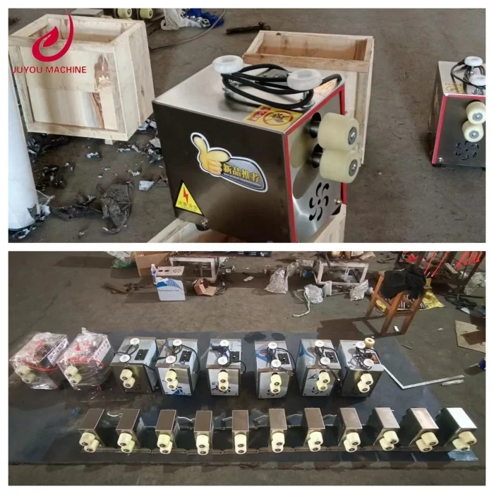 Gyoza Siomai Skin Wrapper Making Machine Commercial Tabletop Automatic ...