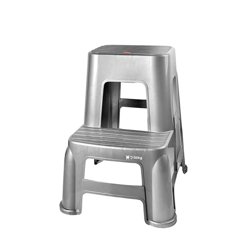 2-step Molded Plastic Step Stool - Durable & Versatile