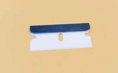 Zirconia Zro2 Ceramic Single Edge Razor Blade With Steel Backing - Buy ...