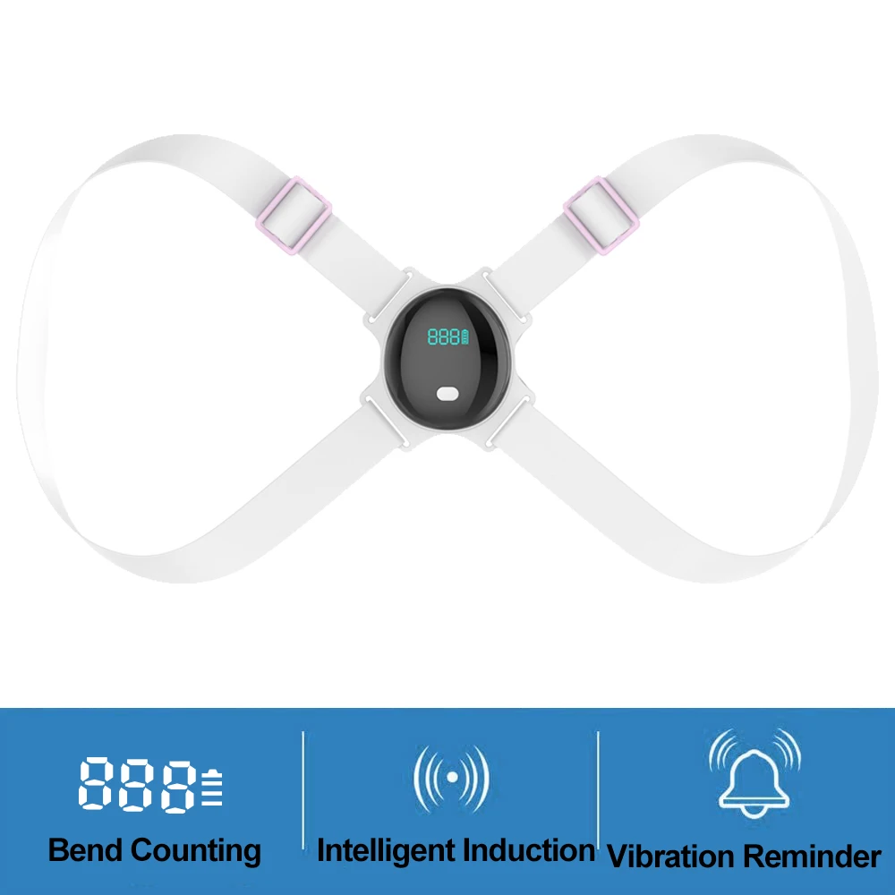 Smart Posture Corrector Vibrates Electronic Back Posture Correction ...