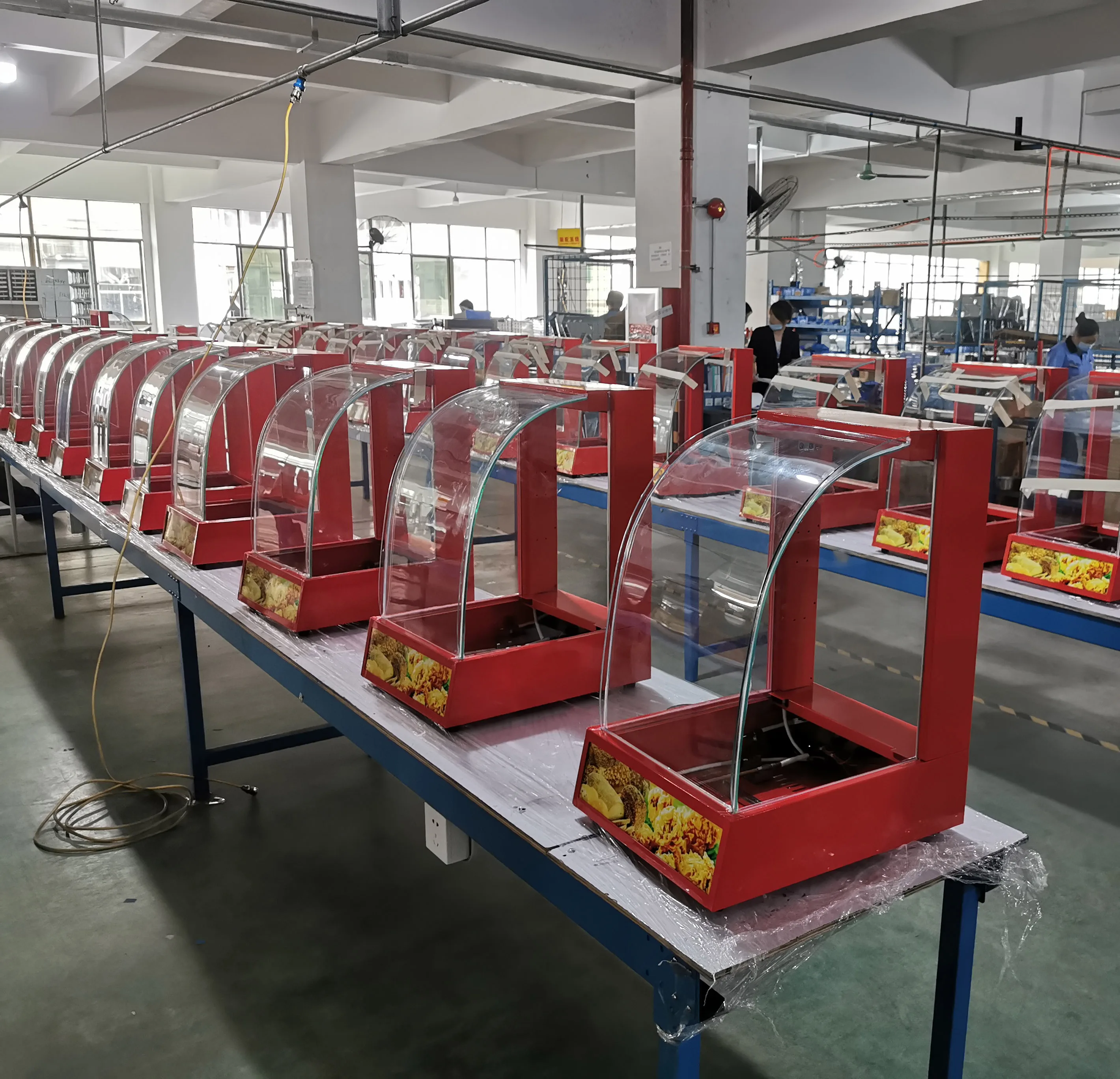 Warming Display Showcase - Ideal for Fried Chicken & More