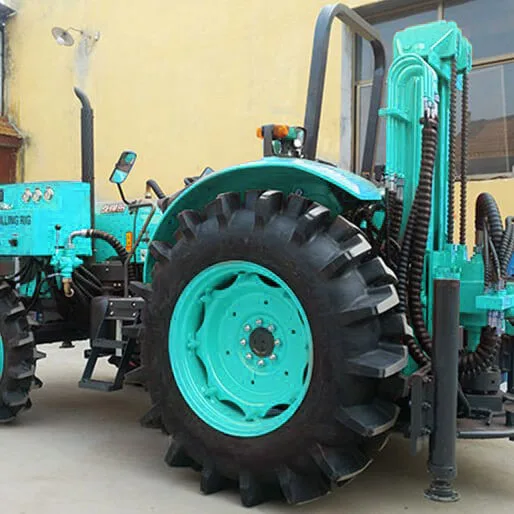 HFJ180T Tractor Mounted of Artesian Wells Drilling Rig/180m Tractor ...