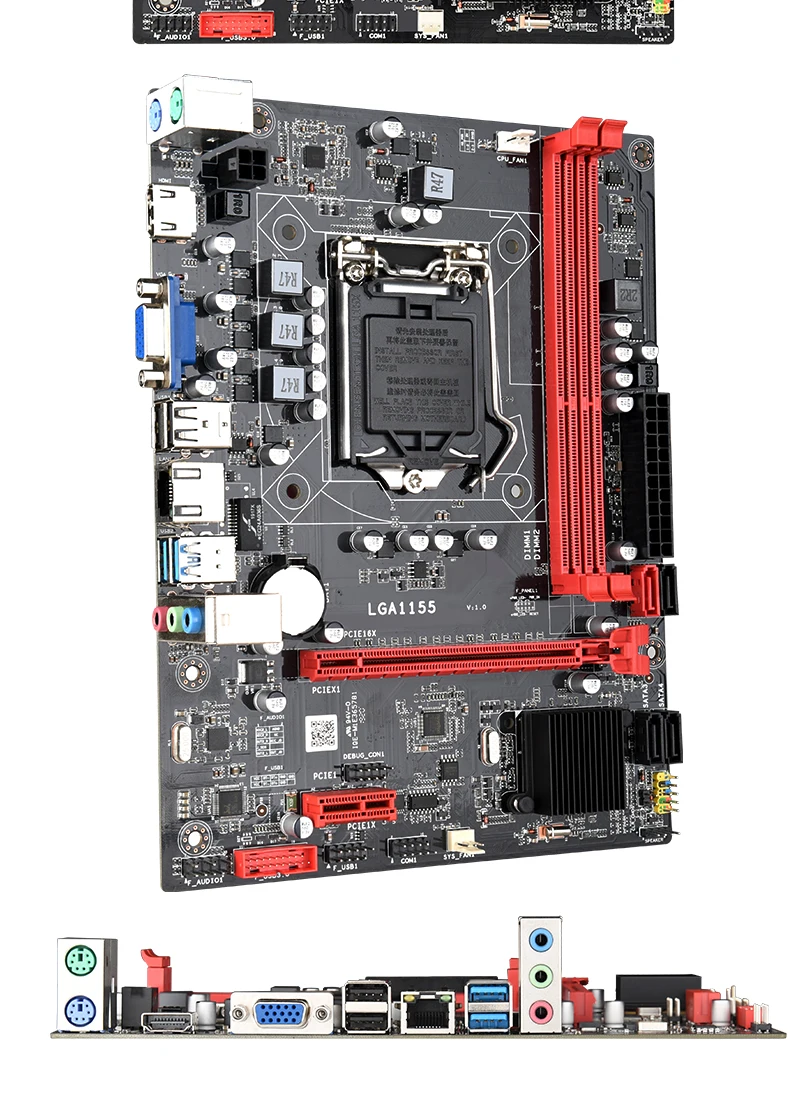 Factory Direct Gaming Desktop Intel B75 Chipset Lga 1155 Socket Matx ...