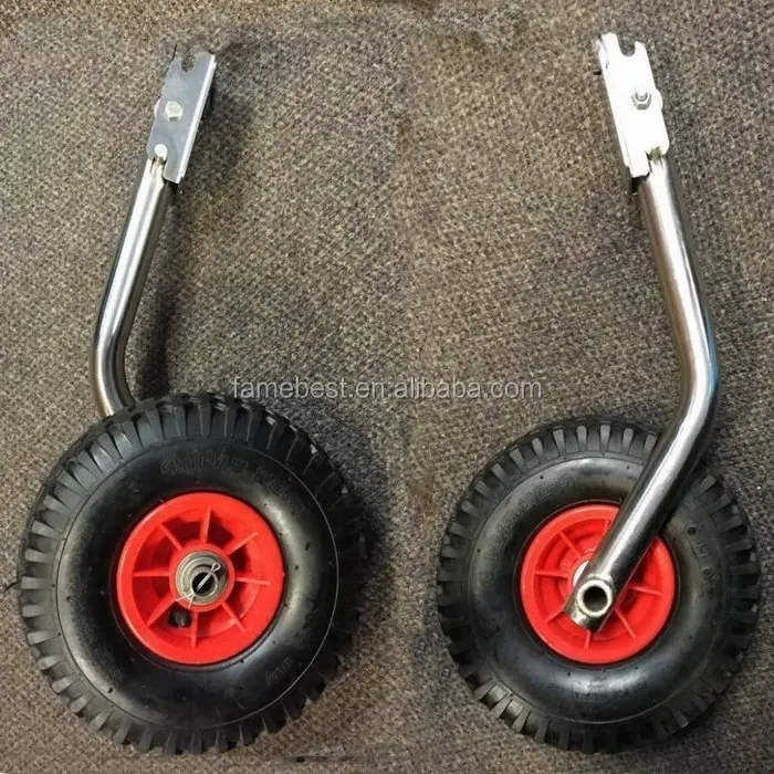 Easy Fold Boat Stainless Steel Launching Wheels - Buy Stainless Steel ...