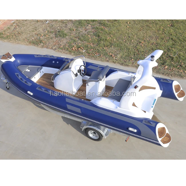 CE 19ft Sport RIB Boat 580 Hypalon Inflatable Cheap RIB Boat Italy