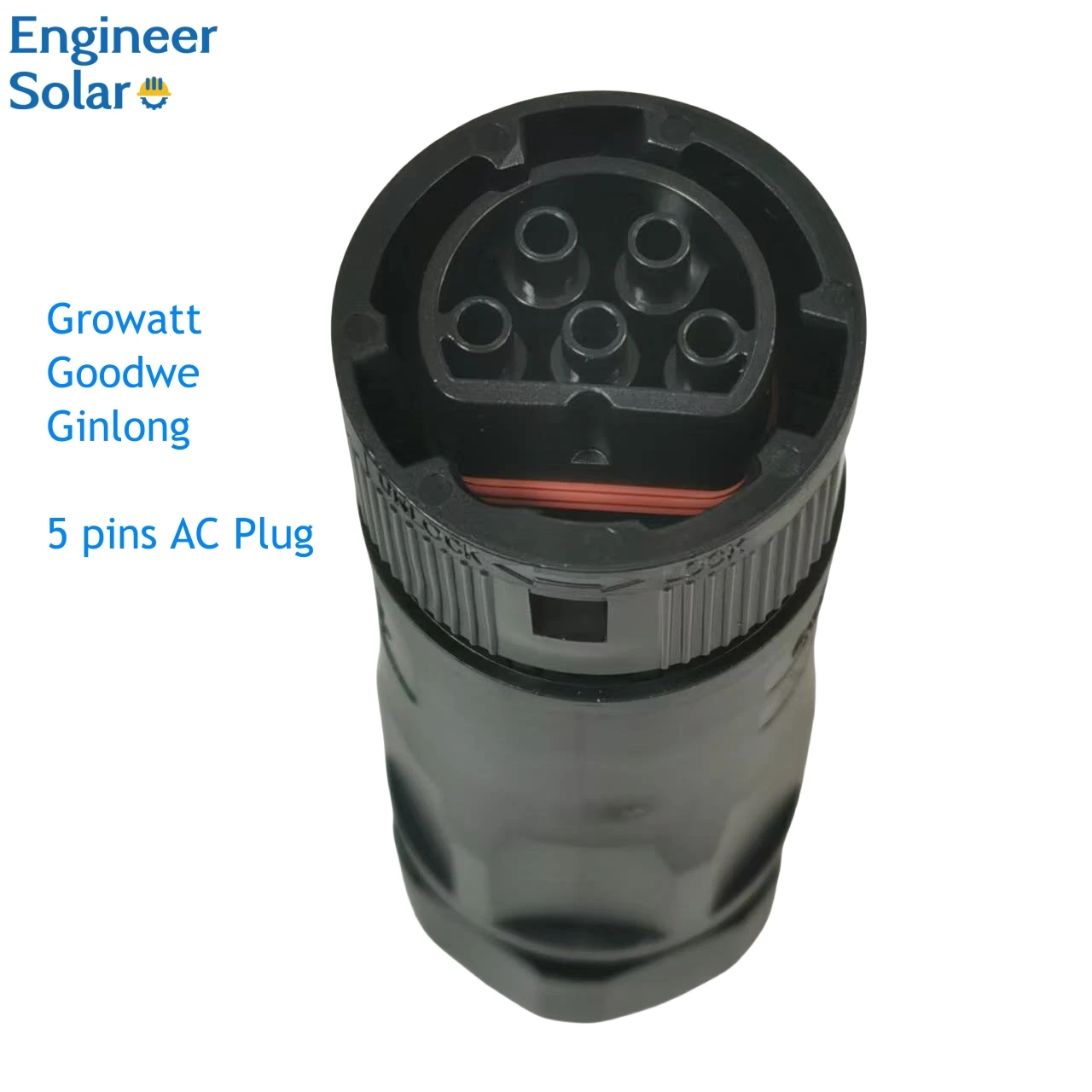 Growatt EG4 Solaredge Enphase GoodWe Solis Battery Solar System Male ...