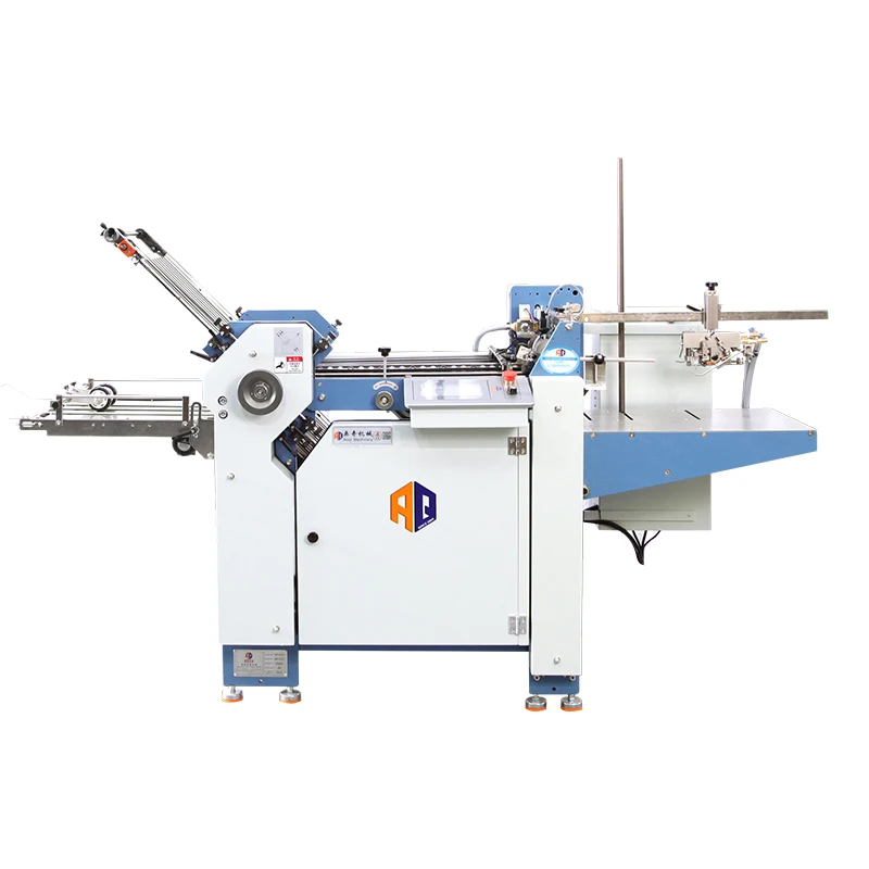 A3 A4 Size Paper Leaflet Folding Machine High Speed Filter Pleating ...