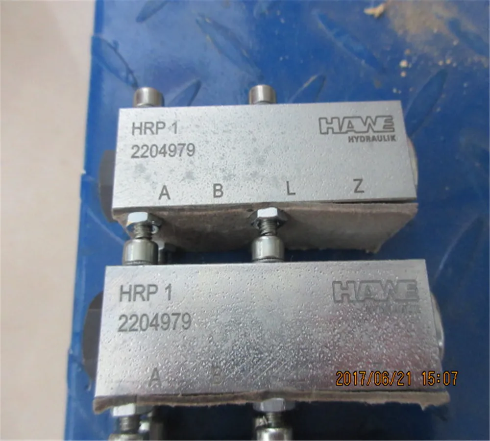 HAWE HRP1 Check Valve - Reliable High Pressure Solution