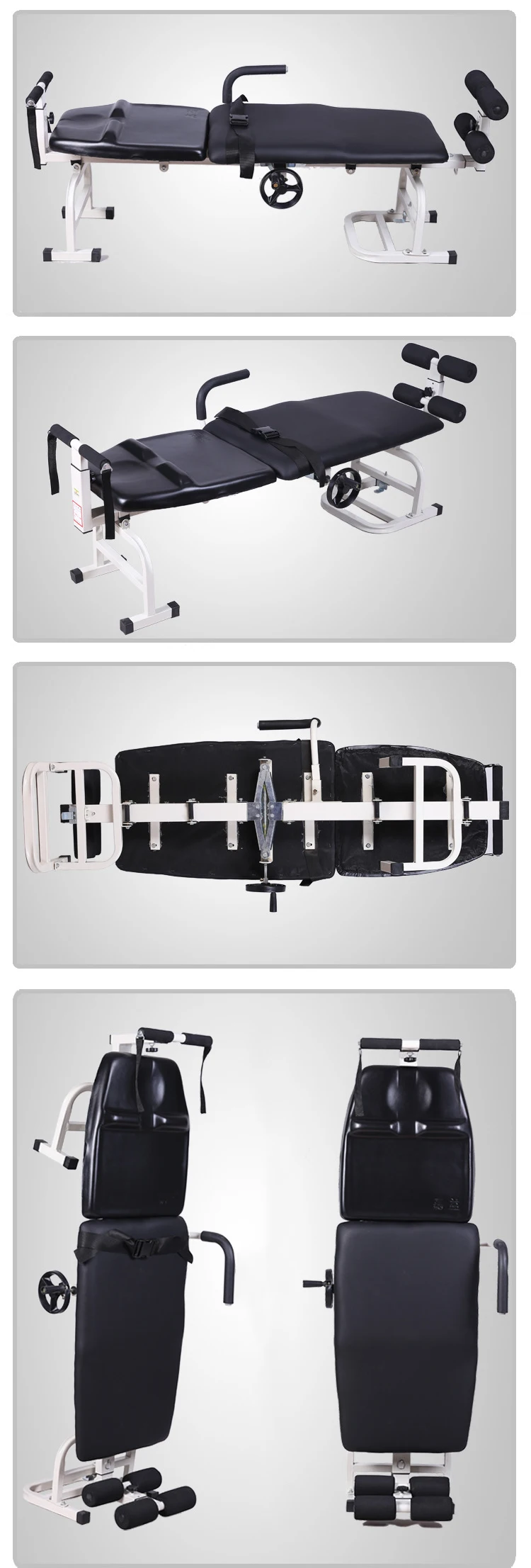 2023 Factory Price Medical Foldable Cervical And Lumbar Traction Bed ...