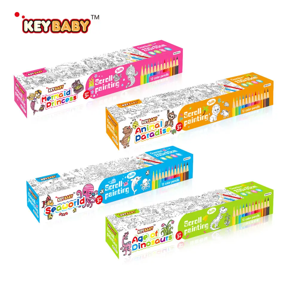 Custom Children Giant Painting Coloring Drawing Paper Poster Roll Toys ...