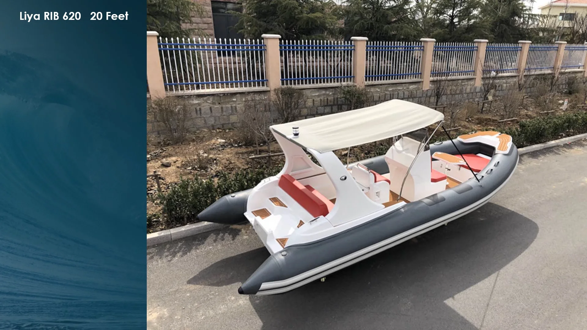 Liya 20ft Rib Tender On Yacht Luxury Inflatable Boats Ce Approved - Buy ...