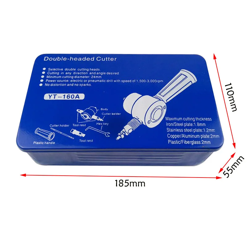 Double Head Sheet Metal Nibbler Cutter - Precision Cutting Tool