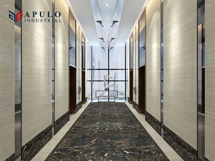 Athens Portor Marble Calcite Portoro Brown Black And Golden Potro ...