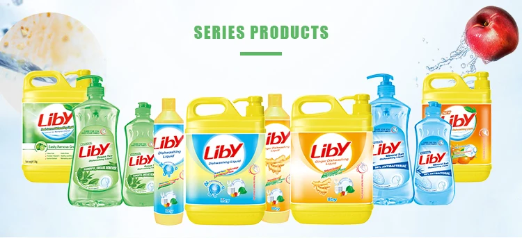 LIBY Dishwashing Liquid - Organic, Ginger Scented Detergent