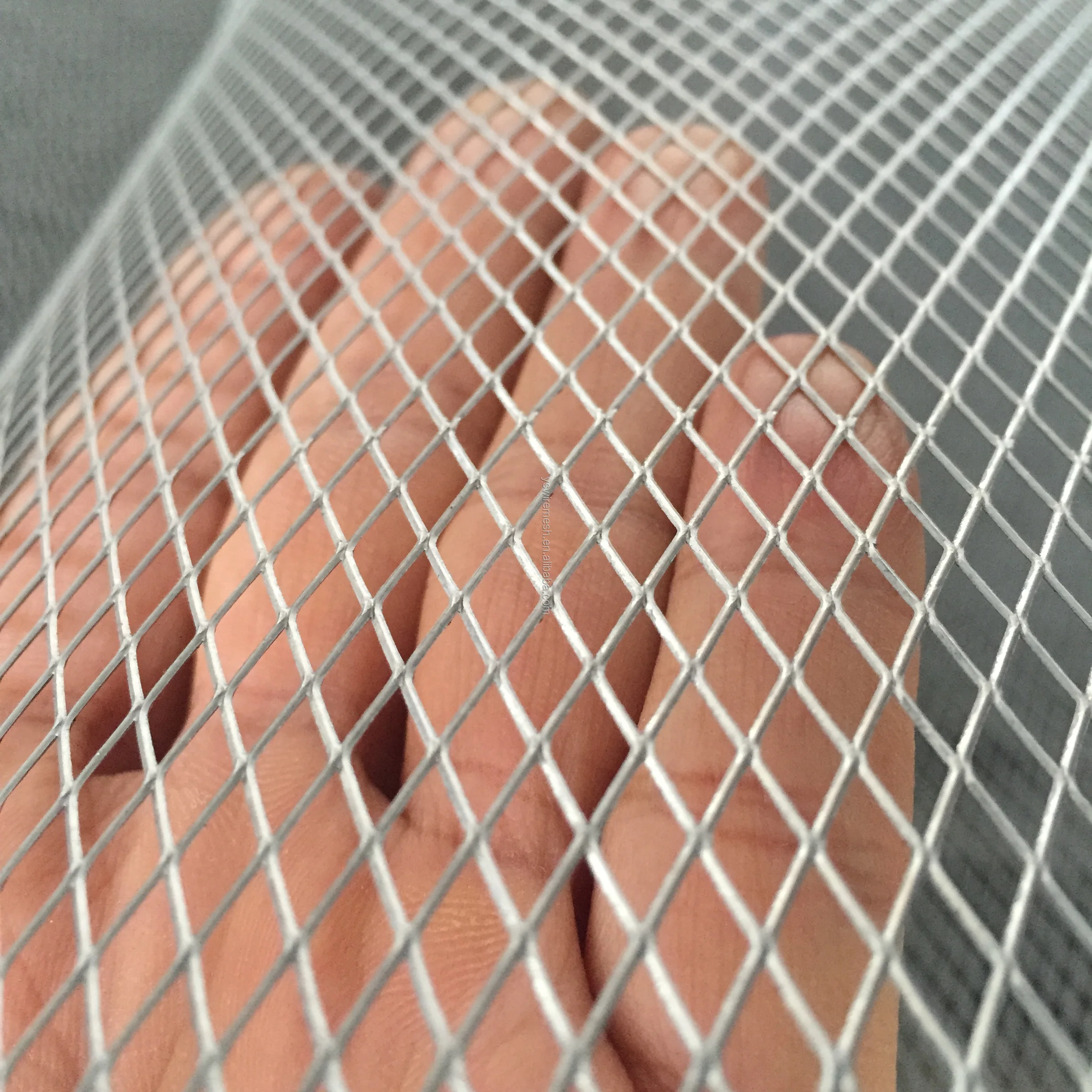 Metal Expanded Wire Mesh / Expanded Metal Mesh Sheet For Facade System ...