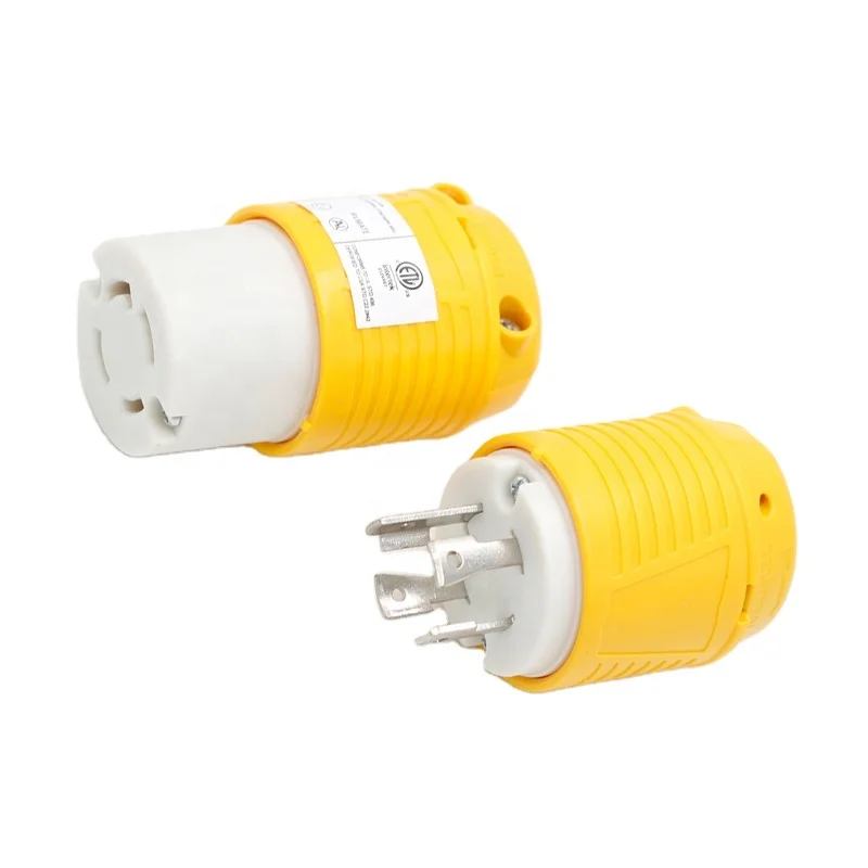 Nema L5-30p Generator Plug 30a 125v Twist Lock Male Plug 7500w Ac ...