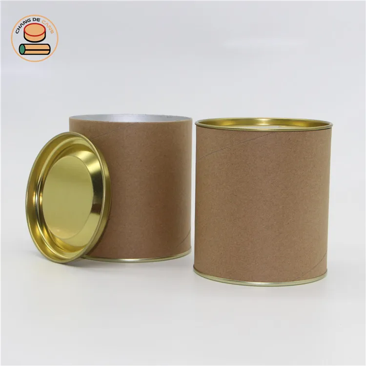 83mm*110mm Cardboard Tube Packaging Red Tea Paper Canister - Buy ...