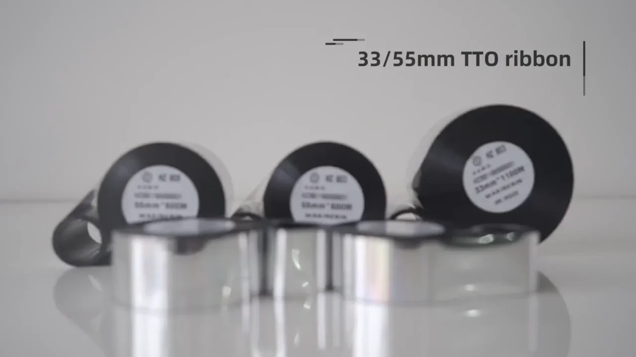 Uc800 33mm 600m Near Edge Resin Thermal Transter Tto Ribbon For Smart ...