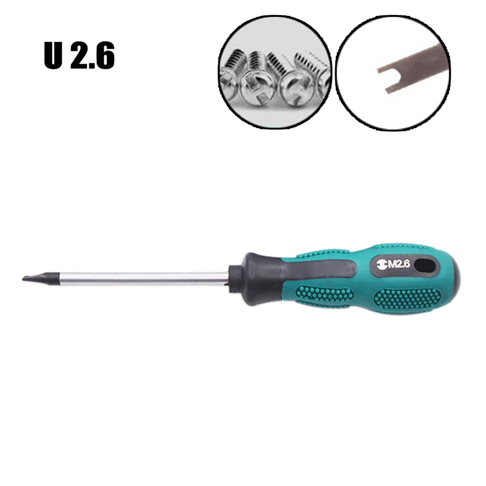 U-Shaped Chrome-Vanadium Steel Long Magnetic Screwdriver Precision ...