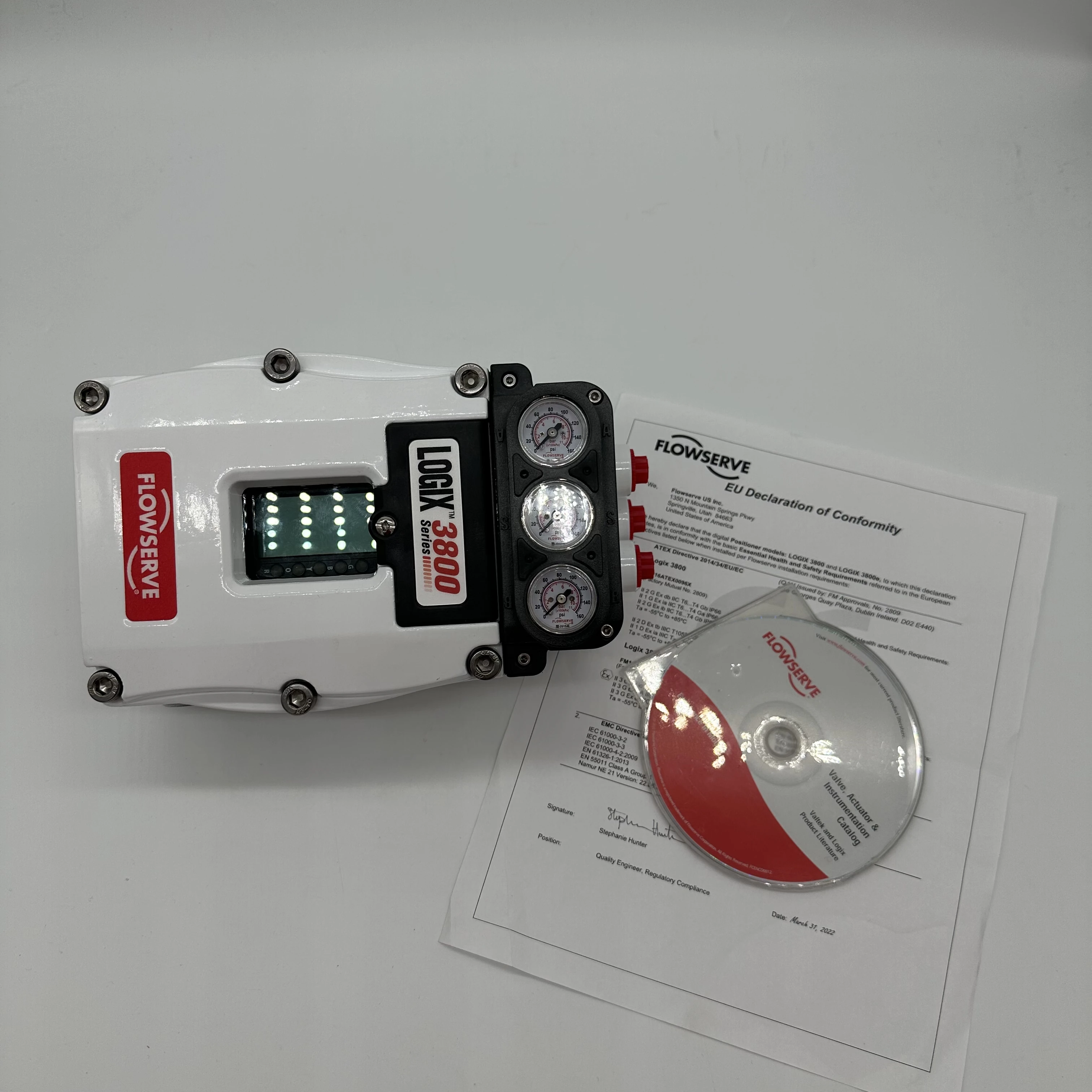 FLOWSERVE Valve Positioner Logix 3800 Series 3821-28EA-D43R-0110-00