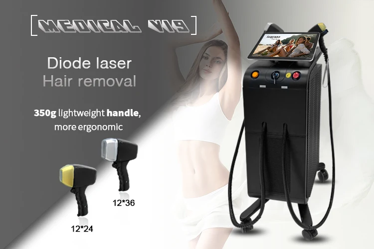 Medical 1800 Watt Alma Soprano Titanium Ice Laser Titanium 1200w+1800w ...