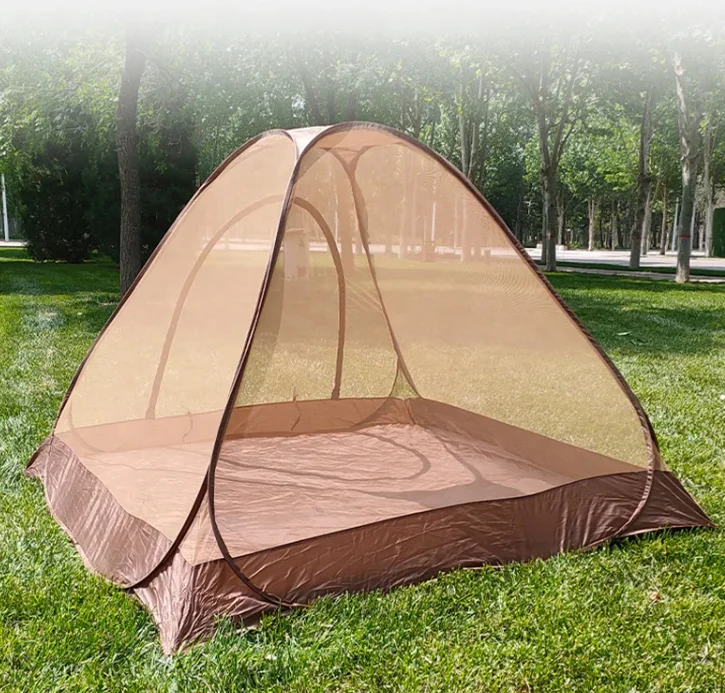 2 Person Mosquito Net Tent Outdoor Meditation Yoga Pop up Tent for ...