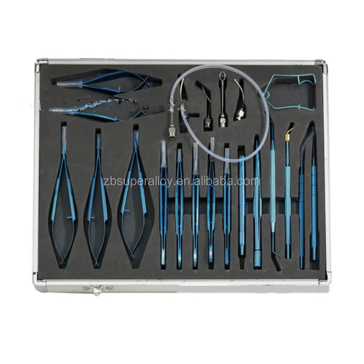 Titanium Cataract Kits - Precision Ophthalmic Instruments