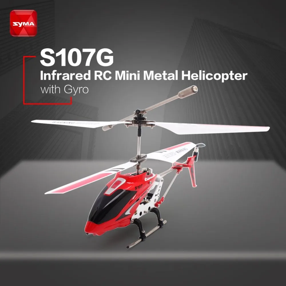 Syma S107G Mini RC Helicopter - Fun and Thrill in Every Flight