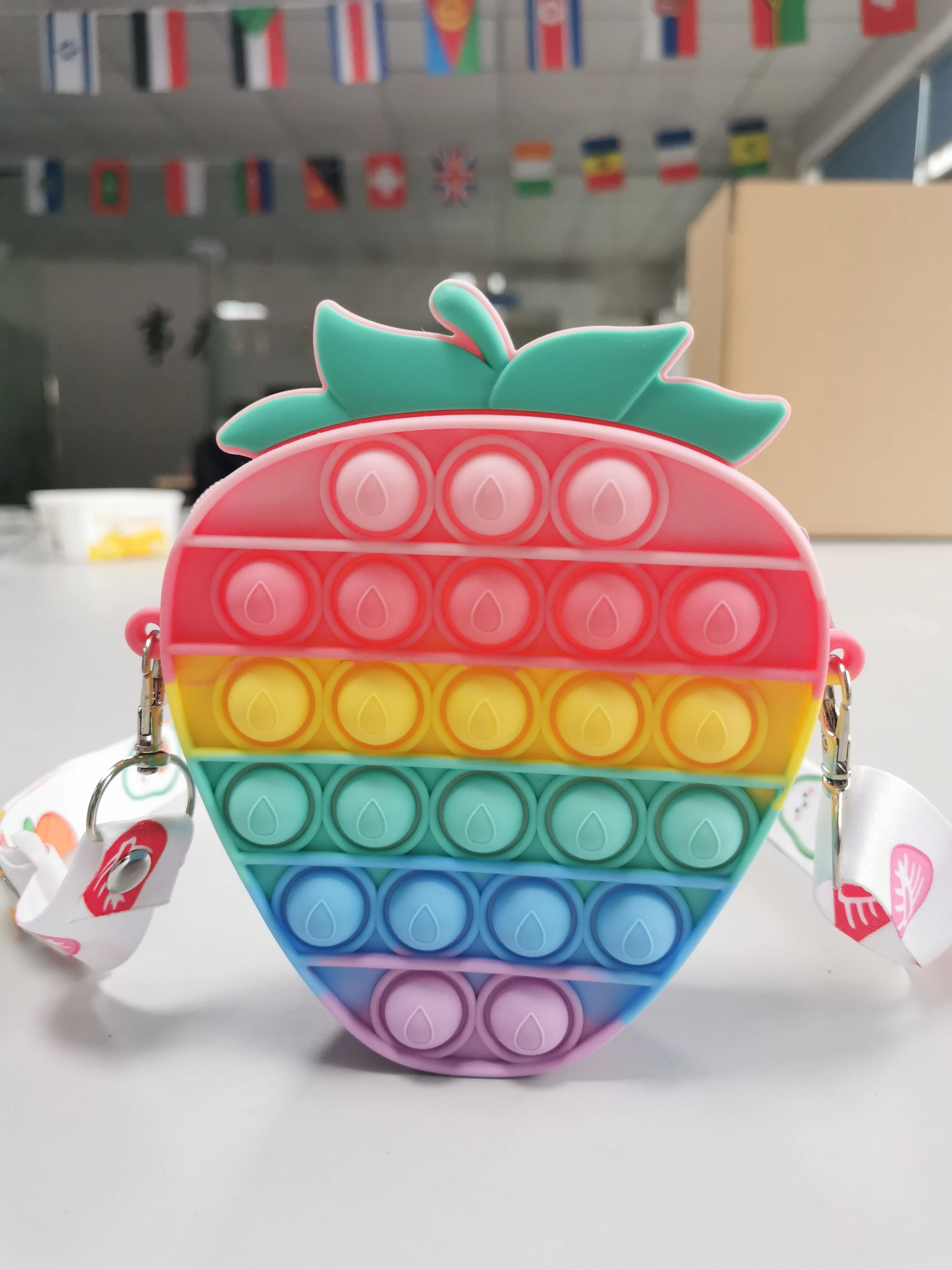 Stress Relief Fashionable Other Educational Toys Silicone Push Pop ...