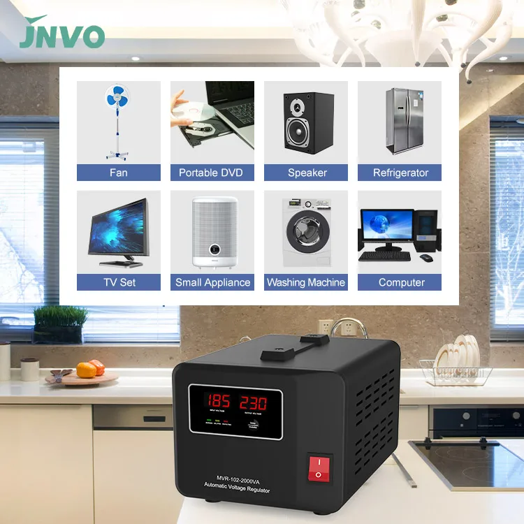 Home 1000va Static Voltage Stabilizer With Circuit Breaker - Buy Static ...